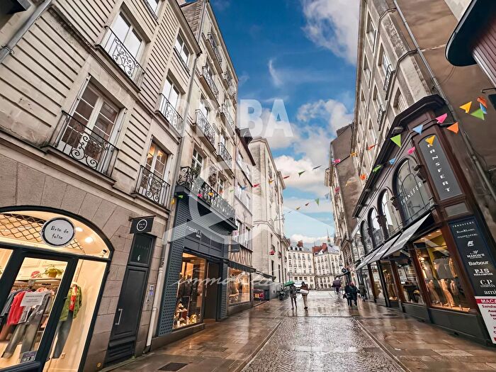 Appartement à louer - Nantes, Centre-ville - 2 pièces - 1 chambre