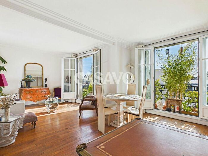 Appartement 4 pièces à vendre - Paris 16ème, Porte de Saint-Cloud, Auteuil-Sud