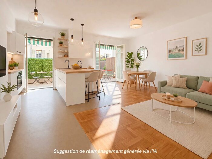 Appartement à vendre - Nice, Carabacel - 3 pièces - 2 chambres