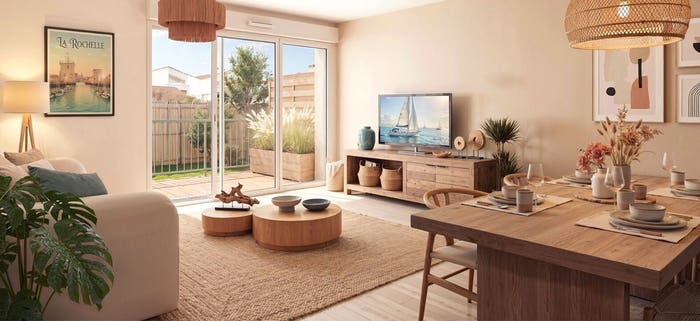 Maison 2 pièces à La Rochelle, Tasdon, Bongraine, à vendre