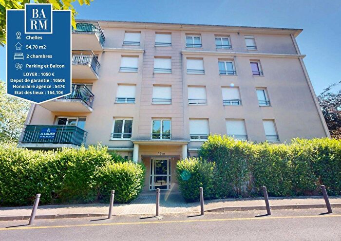 Rue du Tir-Mont Châlat-Saint Hubert, Chelles : Appartement 3 pièces à louer