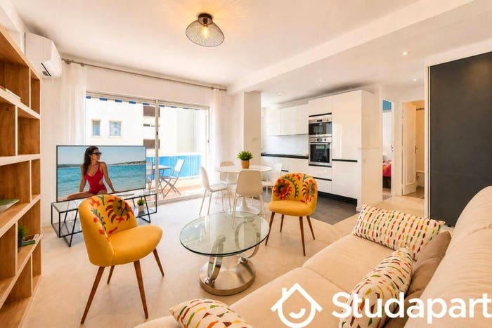 Pointe Croisette, Cannes : Appartement 2 pièces à louer