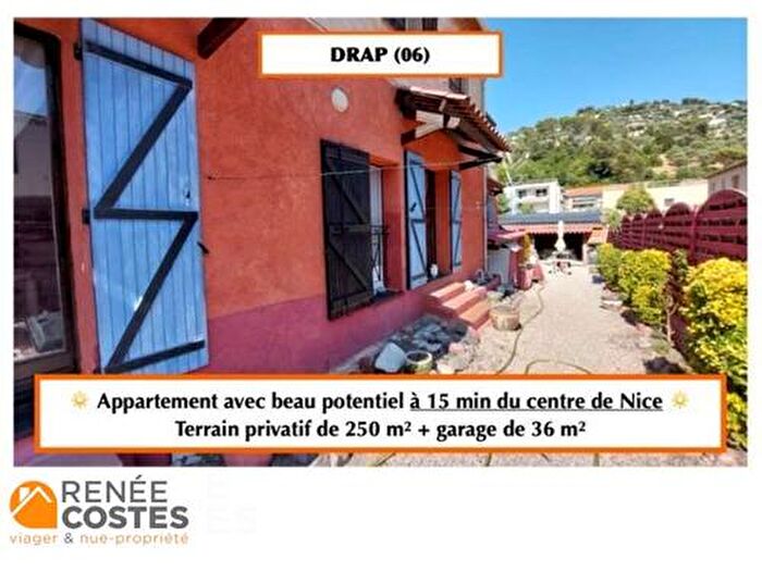 Appartement à vendre - Drap - 4 pièces - 2 chambres