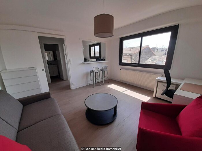Appartement à louer - Bordeaux - 1 pièce