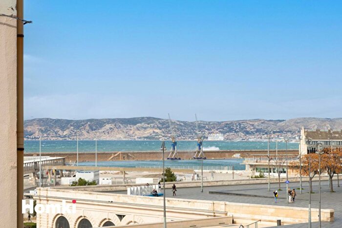 Appartement à vendre - Marseille e , La Joliette - 2 pièces - 1 chambre