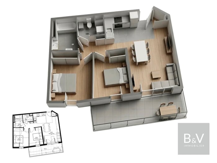 Maisons à vendre et appartements à louer - 3