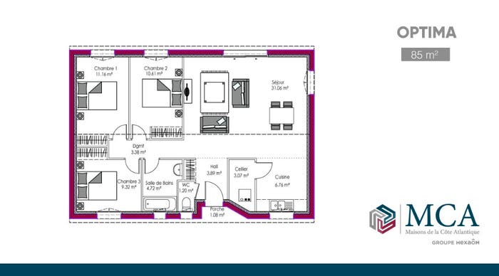 Maisons à vendre et appartements à louer - 3