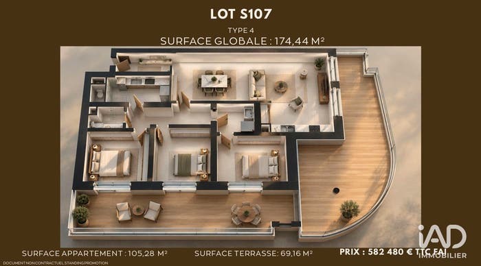Maisons à vendre et appartements à louer - 3