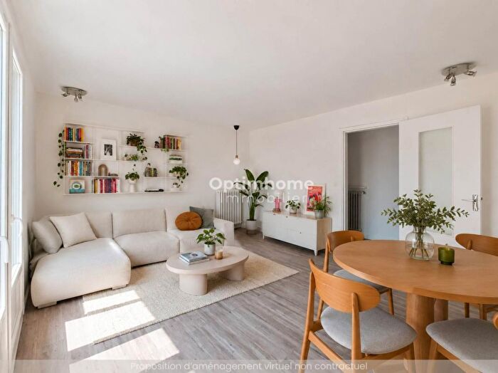 Appartement 3 pièces à Nantes, Sainte-Thérèse, Rond-Point de Vannes, à vendre