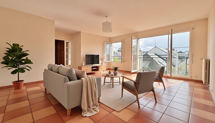 Appartement à vendre - Nantes, Longchamp, Rond-Point de Rennes, Perverie, Américains - 5 pièces - 3 chambres