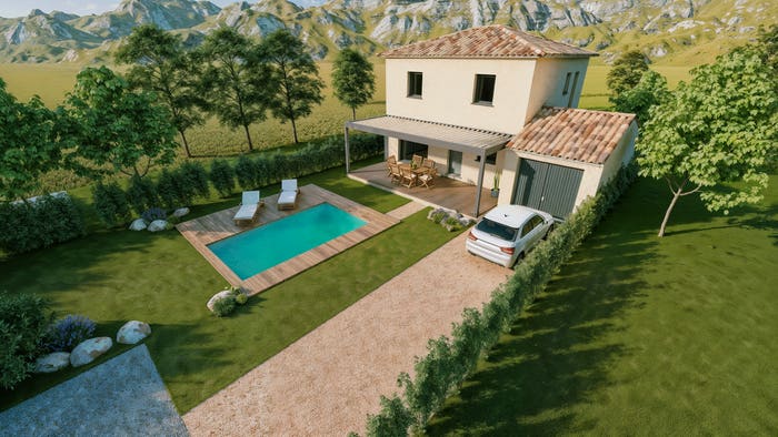 Alleins - Maison 5 pièces à vendre