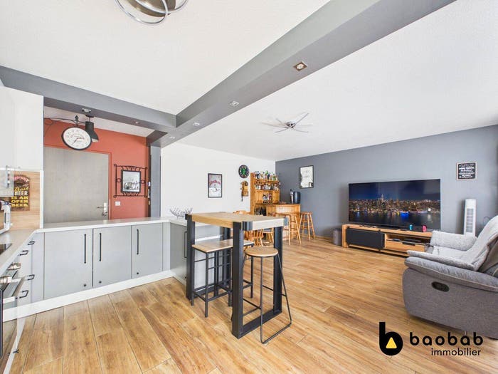 Nord, Saint-Alban-Leysse : Appartement 3 pièces à louer
