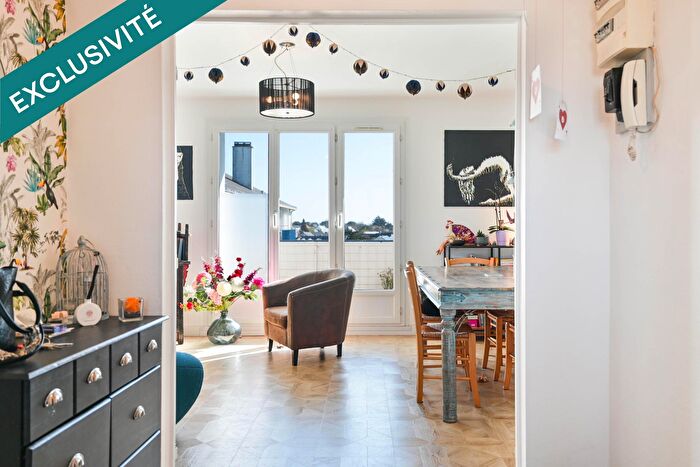 Appartement à vendre - Nantes, Eraudière, La Marrière, Rond-point de Paris - 4 pièces - 2 chambres