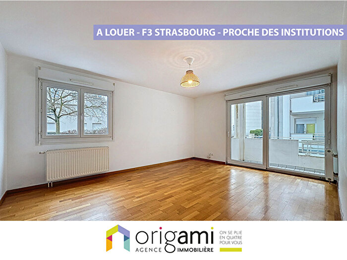 Appartement à louer - Strasbourg, Orangerie - 3 pièces - 2 chambres