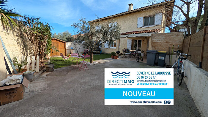 Maison à vendre - Villeneuve-lès-Maguelone - 5 pièces - 4 chambres