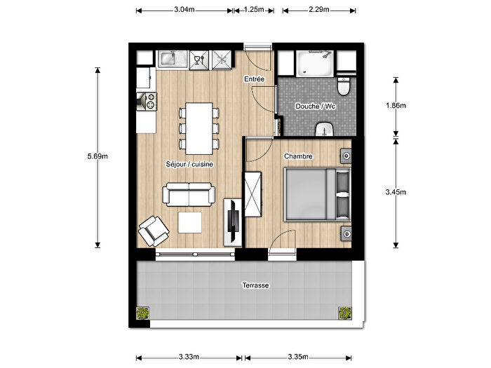 Maisons à vendre et appartements à louer - 3