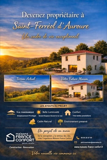 Maison 5 pièces à vendre à Saint-Ferréol-d'Auroure