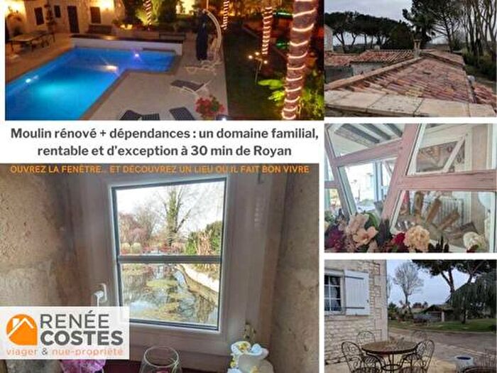 Maison à vendre - Royan, La Garenne - 11 pièces - 9 chambres