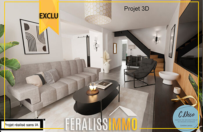 Maison à vendre - Menucourt - 6 pièces - 4 chambres