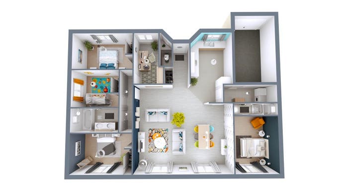 Maisons à vendre et appartements à louer - 3