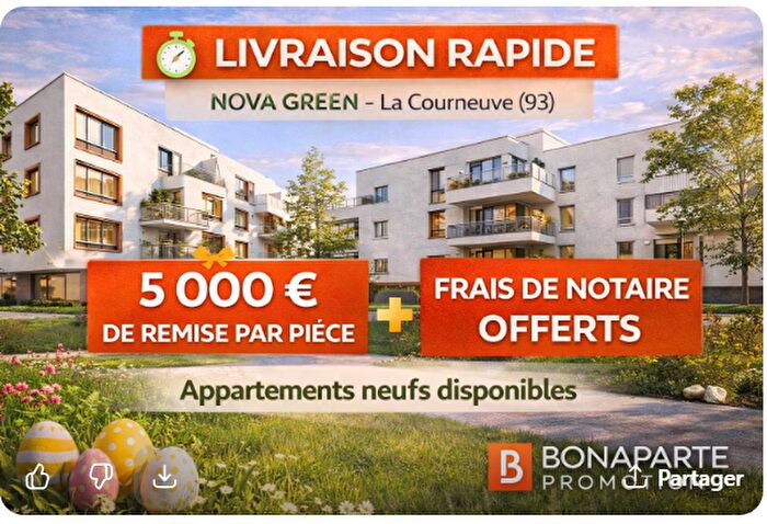 Maison 3 pièces à vendre à La Courneuve, Centre-ville