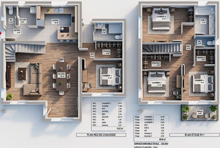Maisons à vendre et appartements à louer - 3