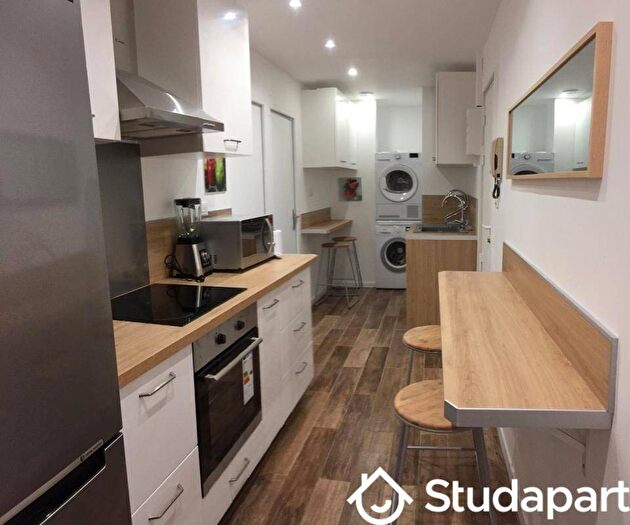 Bas Belleville, Paris 19ème arrondissement : Appartement 1 pièce à louer