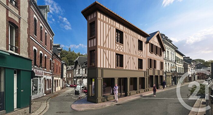 Appartement à vendre - Bernay - 3 pièces - 2 chambres