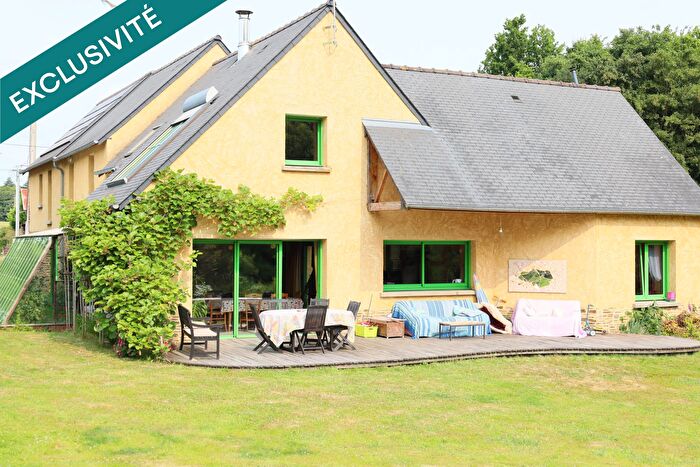 Maison à vendre - Pleugueneuc - 7 pièces - 5 chambres