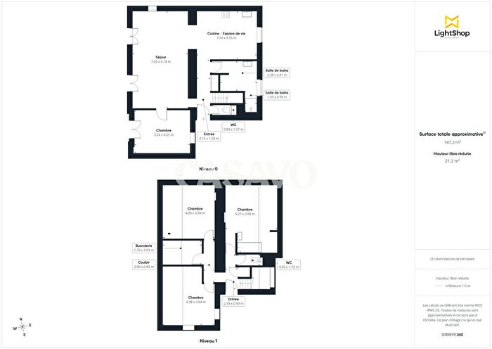 Appartement 5 pièces à Nantes, Saint-Clément, Jardin des plantes, Caserne Lamoricière, à vendre