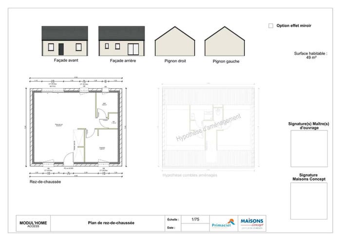 Maisons à vendre et appartements à louer - 3