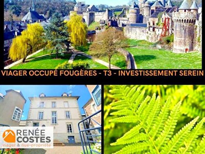Fougères, Centre-ville, Urbanistes : Appartement 3 pièces à vendre