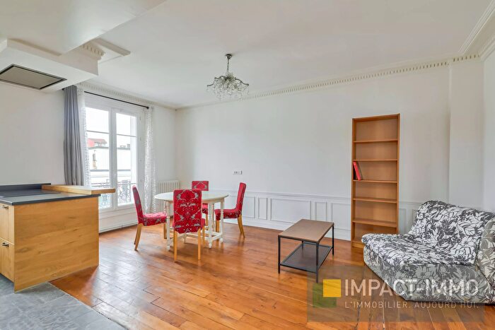 Appartement à vendre - Asnières-sur-Seine, Bécon, Bourguignons - 3 pièces - 2 chambres