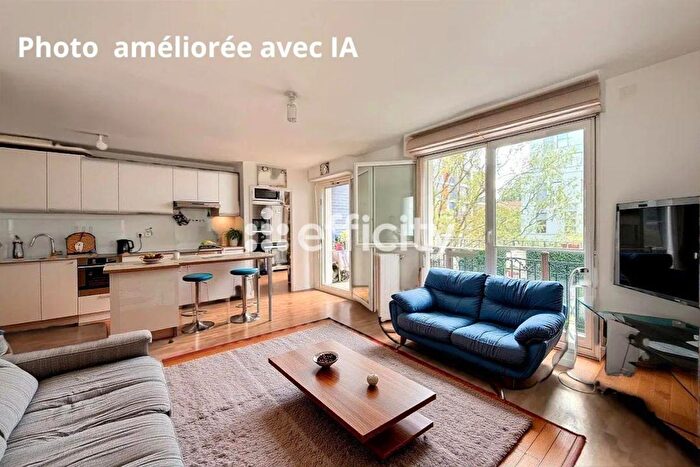 Appartement à vendre - Ivry-sur-Seine, Ivry Port - 3 pièces - 2 chambres