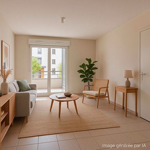 Appartement à vendre - Toulouse, Saint-Simon - 3 pièces - 2 chambres