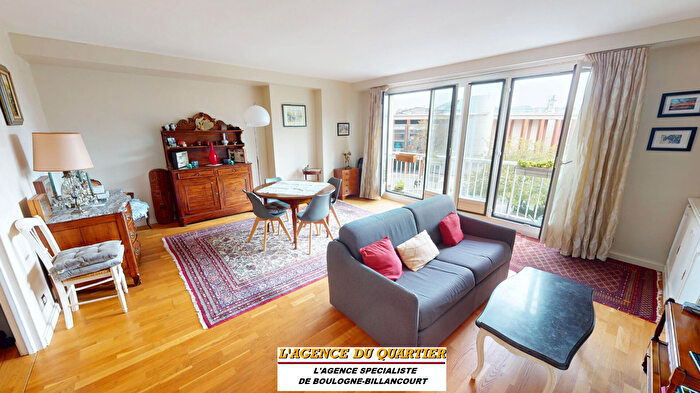 Appartement 4 pièces à Boulogne-Billancourt, Point du Jour, à vendre