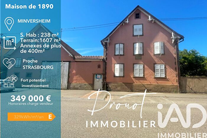 Maison à vendre - Minversheim - 9 pièces - 7 chambres