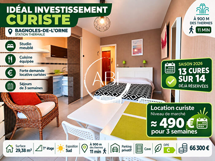 Bagnoles-de-l'Orne - Appartement 1 pièce à vendre