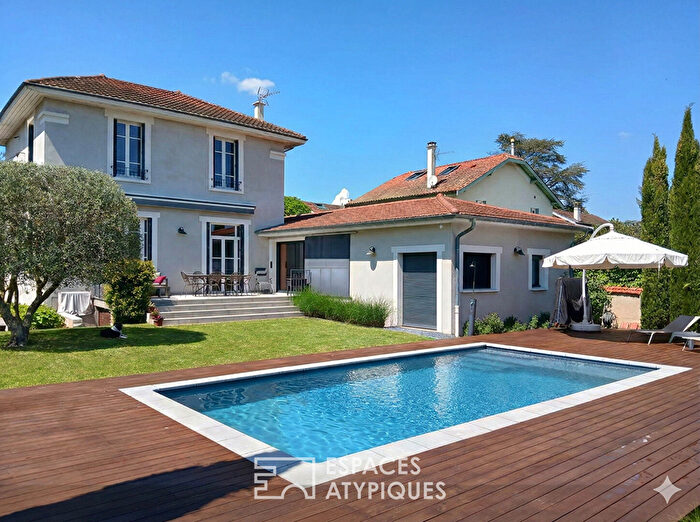 Maison à vendre - Tassin-la-Demi-Lune, Montpinot, Le Bourg - 6 pièces - 4 chambres