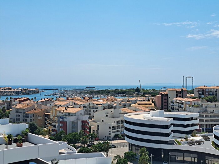 Appartement à vendre - Agde, Le Cap dAgde - 3 pièces - 2 chambres