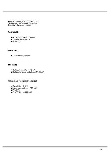 Maisons à vendre et appartements à louer - 3