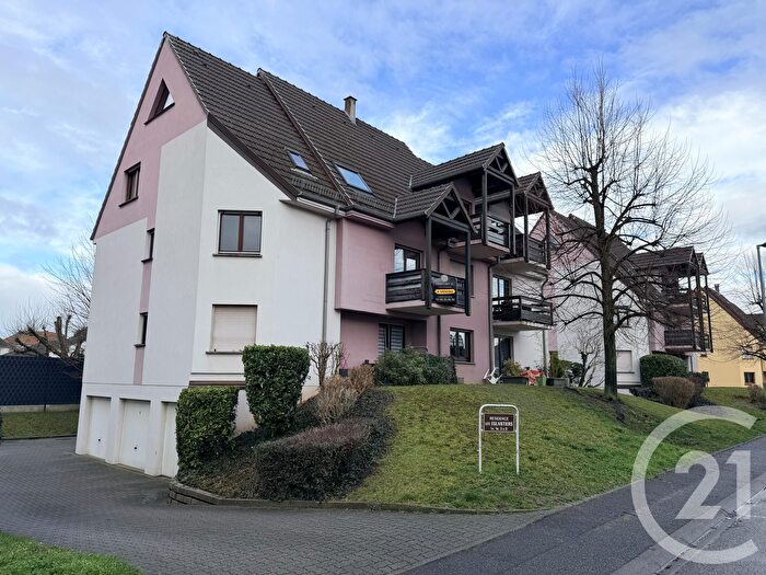 Appartement à vendre - Geispolsheim - 3 pièces - 2 chambres