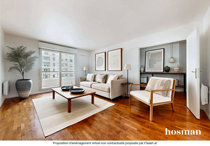 Appartement à vendre - Châtillon, Maison Blanche - 3 pièces - 2 chambres