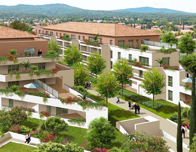 Appartement à louer - Village Ouest, Trets - 3 pièces - 2 chambres