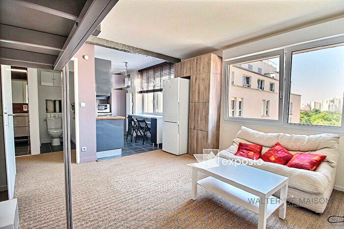 Appartement à louer - Paris e , Bièvre Sud, Tolbiac - 1 pièce