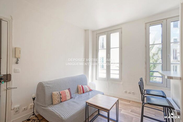 Appartement 1 pièce à louer à Paris 19ème, Danube