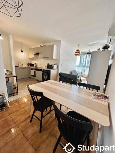 Appartement à louer - Bonnevay, La Soie, Les Brosses, Villeurbanne - 1 pièce - 1 chambre