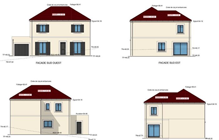 Maison à vendre - LIsle-Adam - 7 pièces - 5 chambres