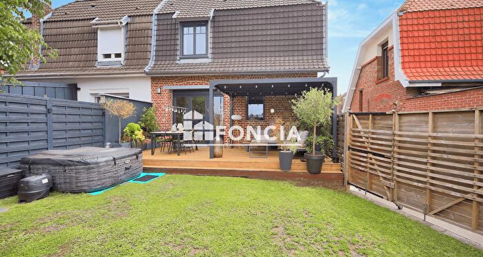 Maison à vendre - Wasquehal, Capreau - 4 pièces - 2 chambres