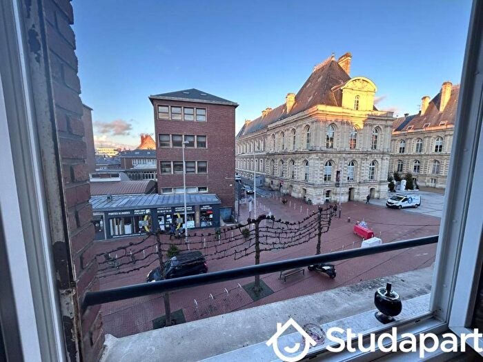 Appartement à louer - Centre Ville, Amiens - 1 pièce - 1 chambre